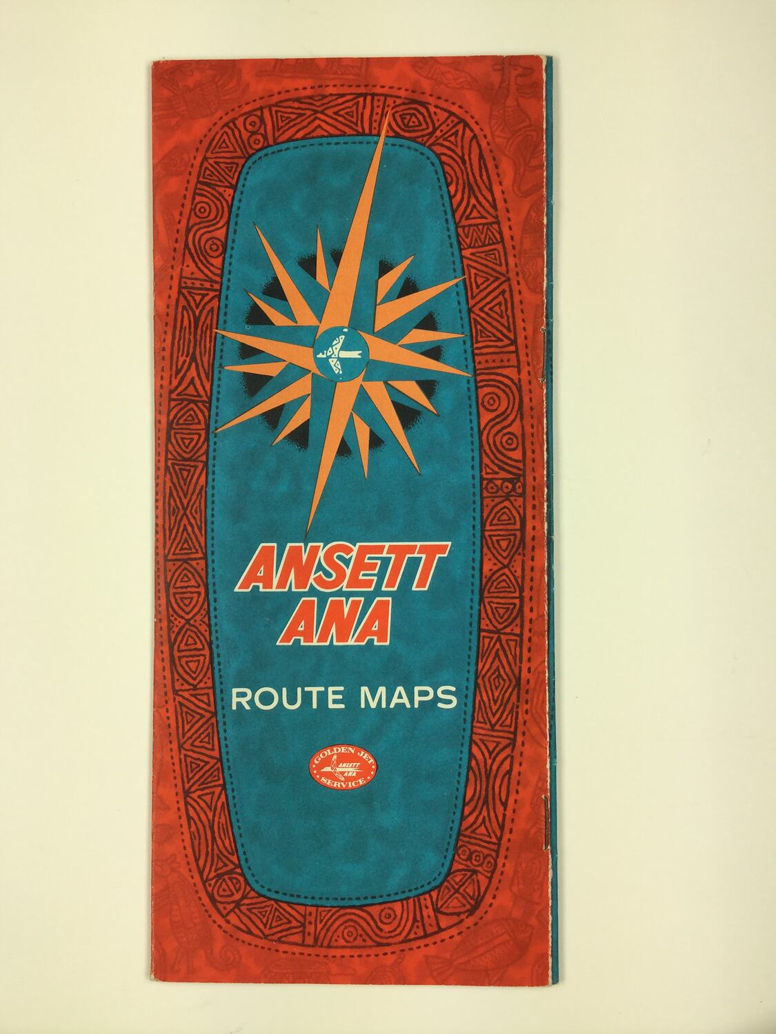 Booklet - Ansett ANA Route Maps, 1960s