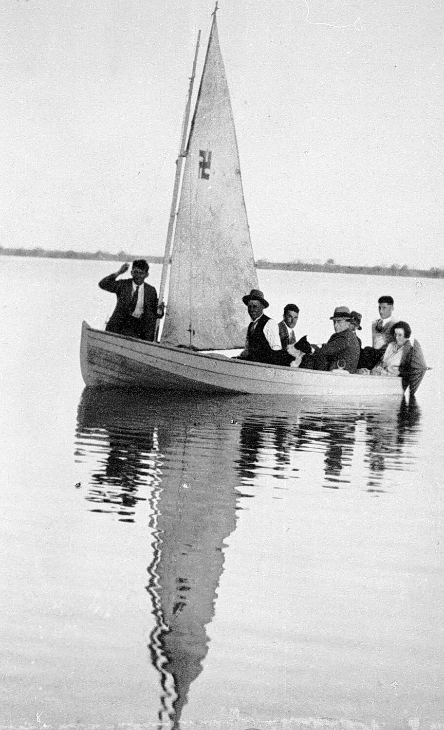 Negative - Lake Charm, Victoria, 1925