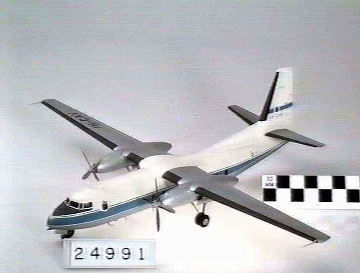Aeroplane Model - Fokker F27 Friendship, Turboprop Passenger Airliner ...