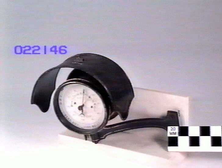 Hygroscope - Metallic-Spiral, Mithoff, Germany, circa 1890s