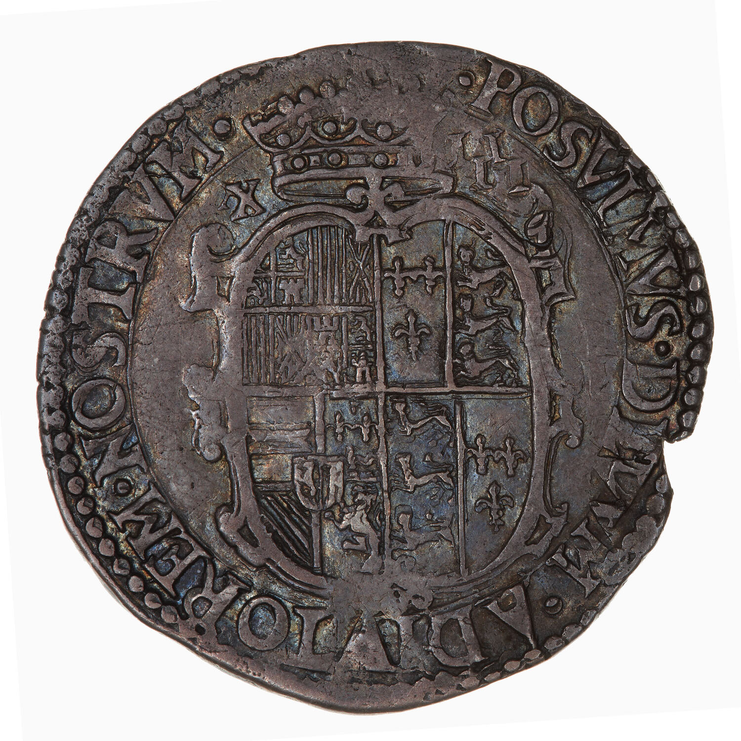Coin - 1 Shilling, Philip & Mary, England, Great Britain, 1554