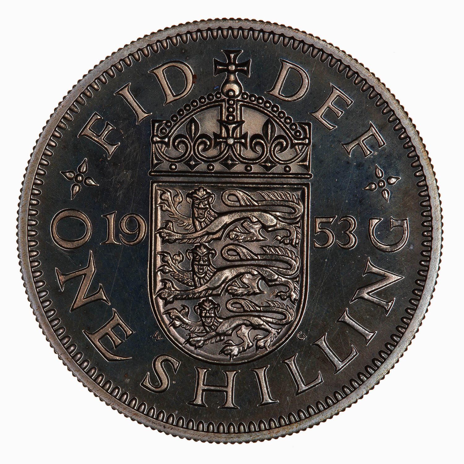 Proof Coin - Shilling, Elizabeth II, Great Britain, 1953