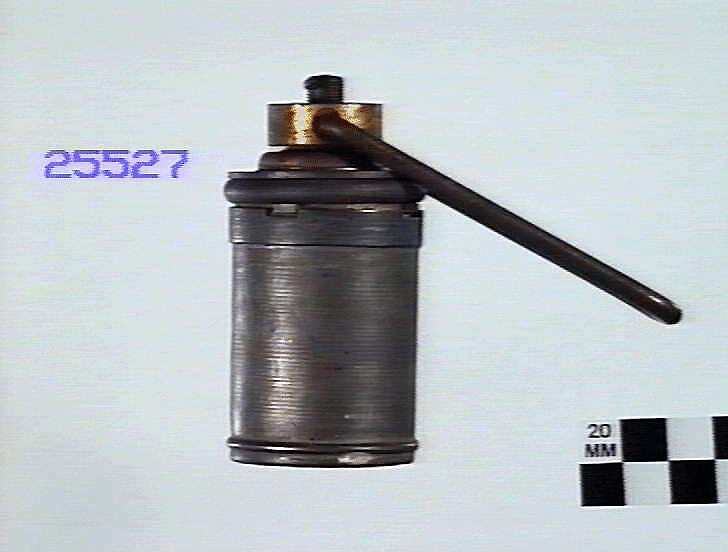 Depth Charge & Detonator - Sectioned, British, World War I, 1914-1918