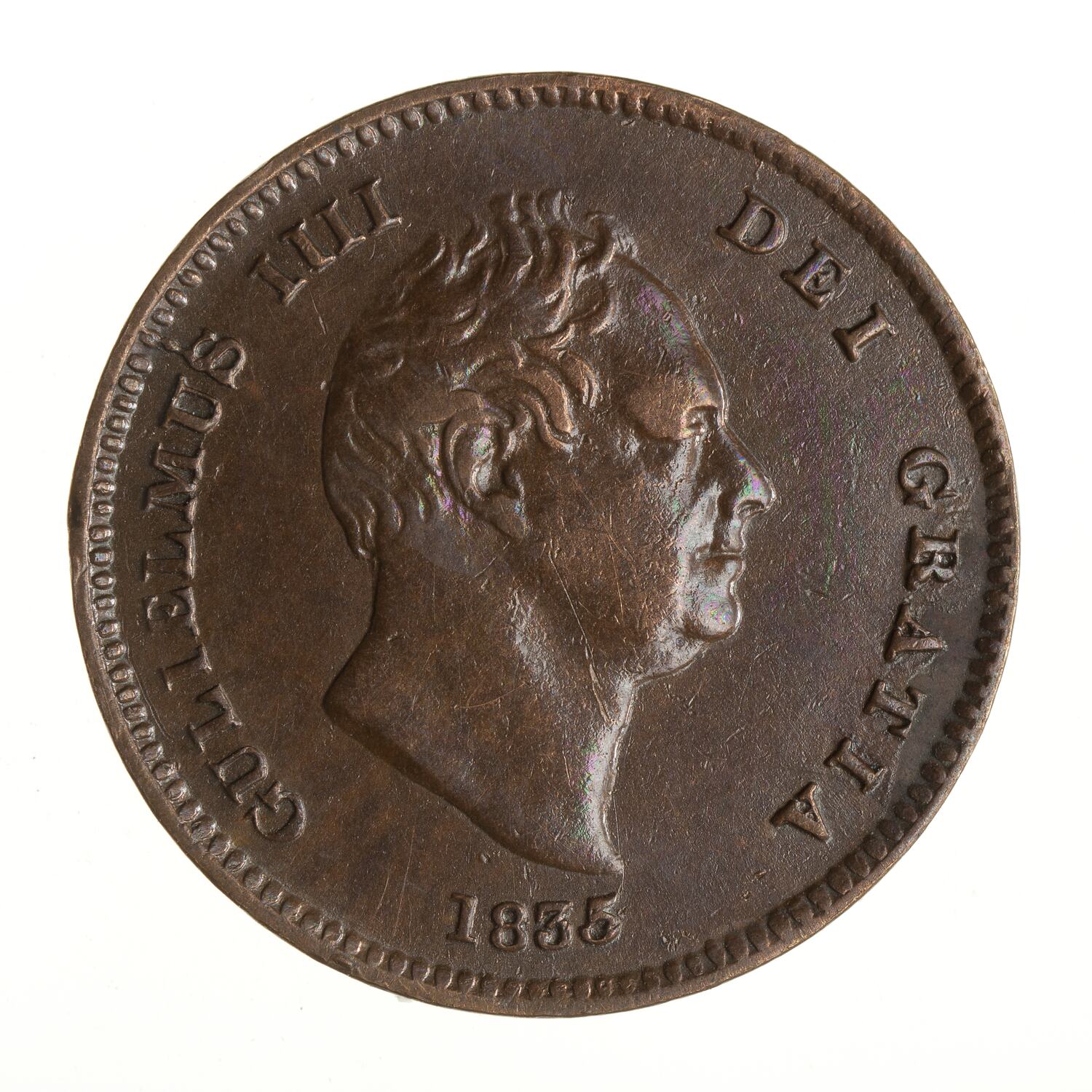 Coin - 1/3 Farthing, Malta, 1835
