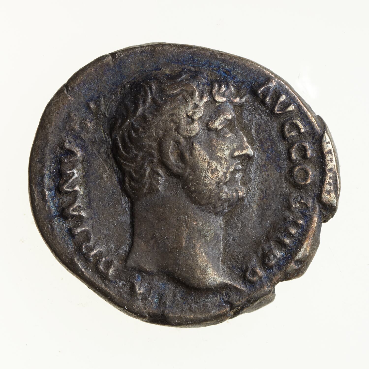 Coin - Denarius, Emperor Hadrian, Ancient Roman Empire, 134-138 AD