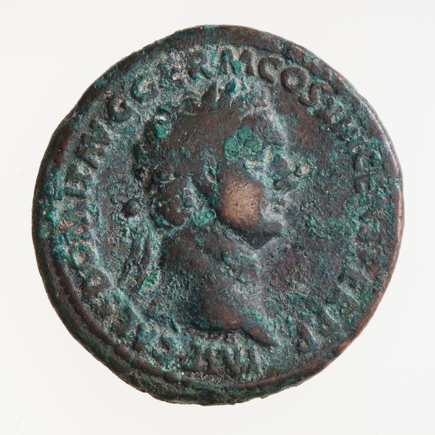 Coin - As, Emperor Domitian, Ancient Roman Empire, 87 AD