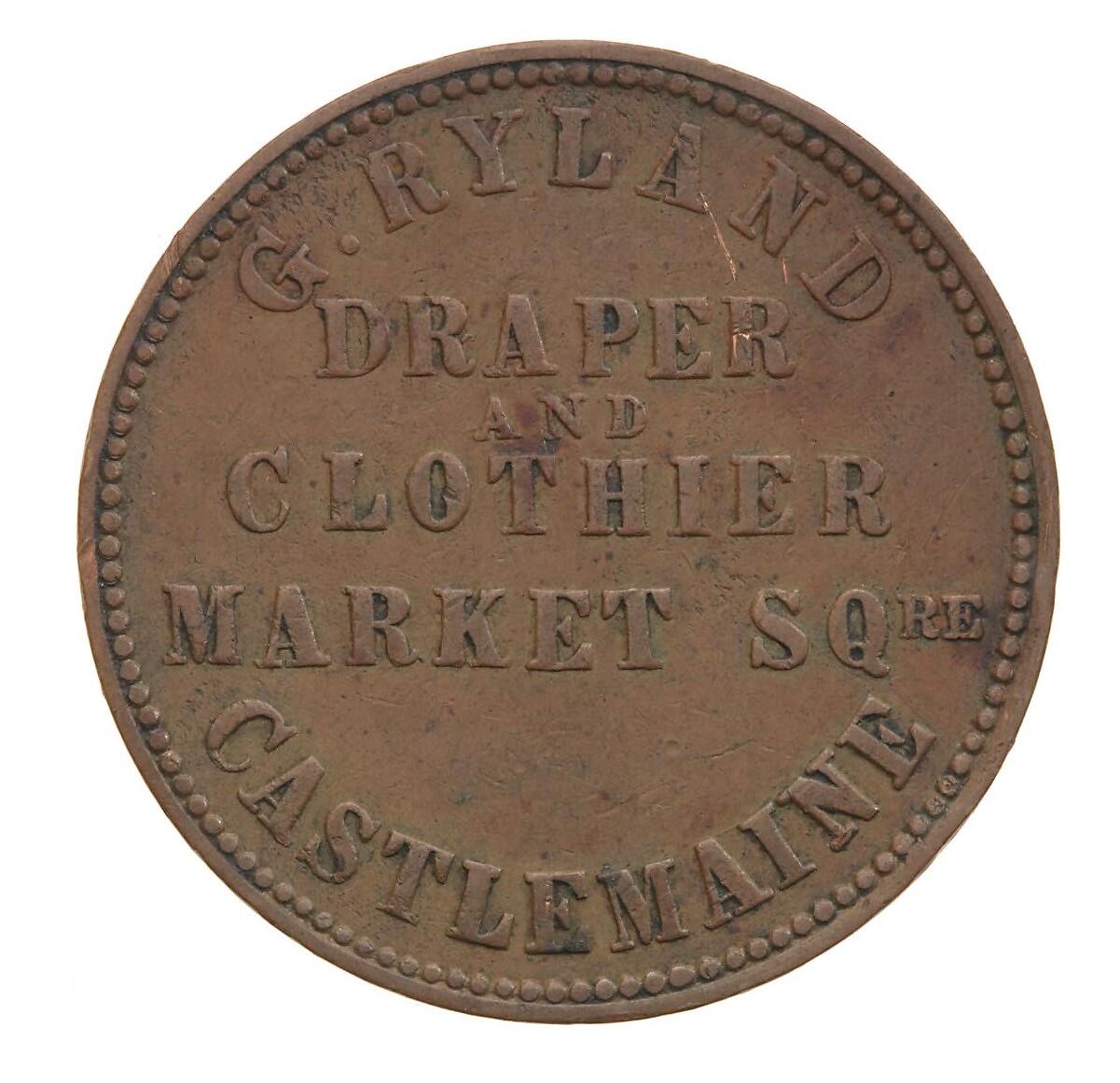 George Ryland, Draper & Clothier, Castlemaine, Victoria (1827-?)