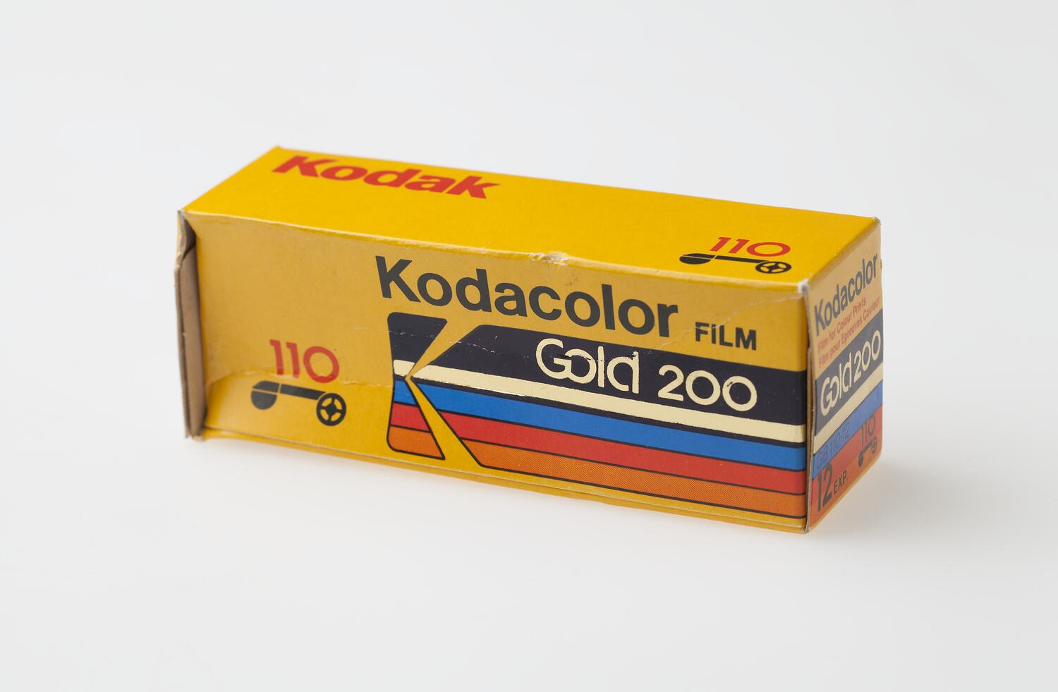 Box - Kodak-Pathé, Kodacolor Gold 200, 110 film cartridge, 12 exposures ...