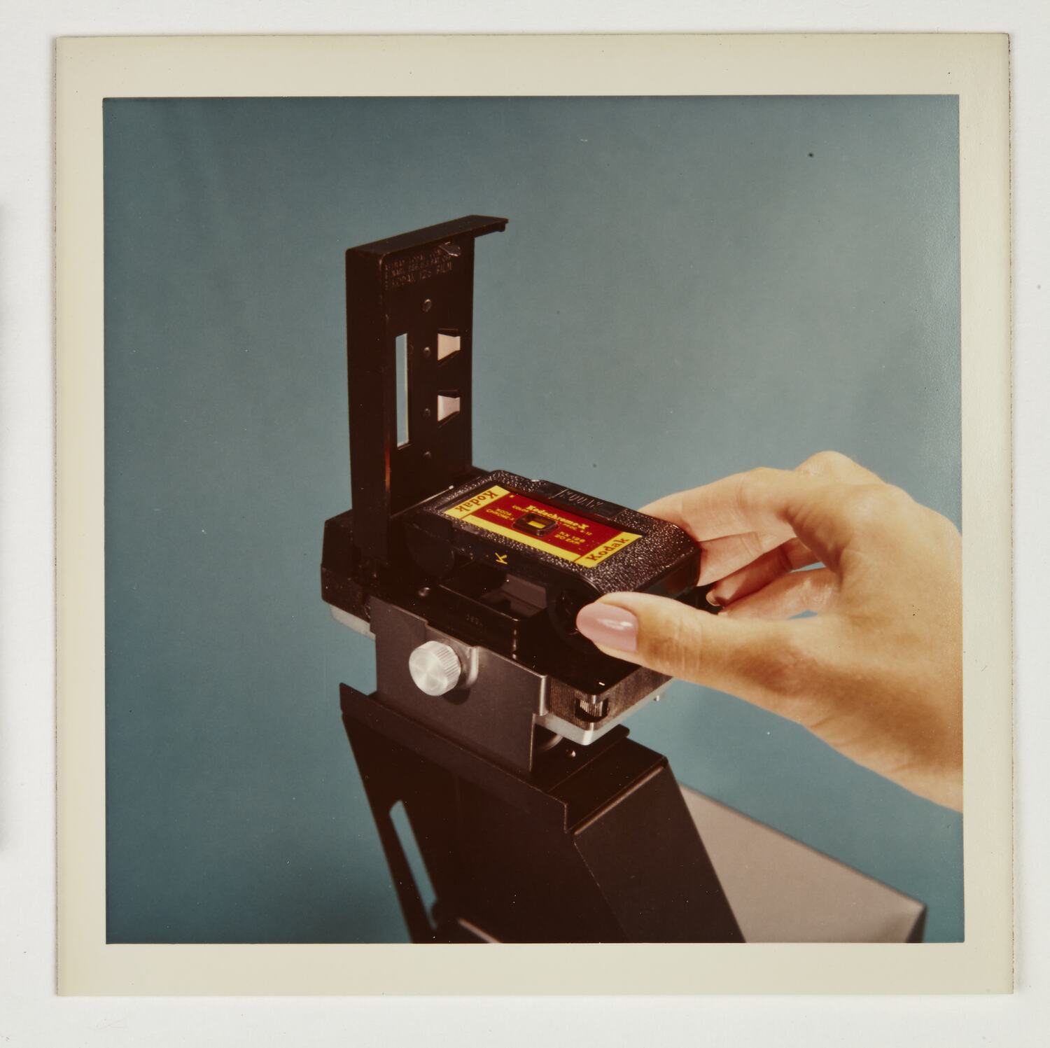Photograph - Eastman Kodak, Kodak Instamatic Camera on Copy Stand ...