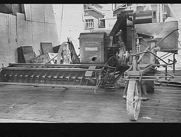 Photograph - H.V. McKay, H.S. Taylor, 'Sunlight' Ground-drive Header ...
