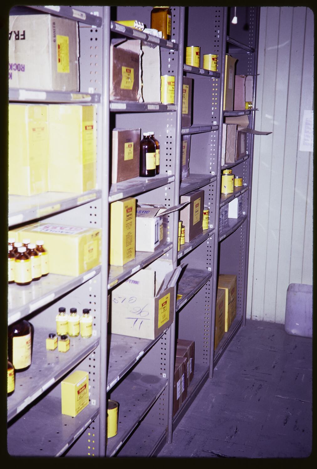 Slide - Kodak Australasia Pty Ltd, Stockroom, Rockhampton, Apr 1970