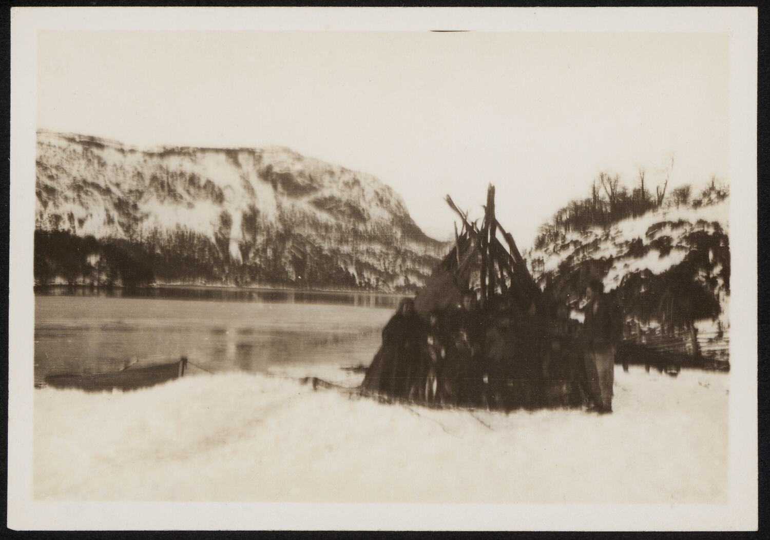 Photograph. Yaghan. Murray Narrows, Hoste Island, Tierra del Fuego ...