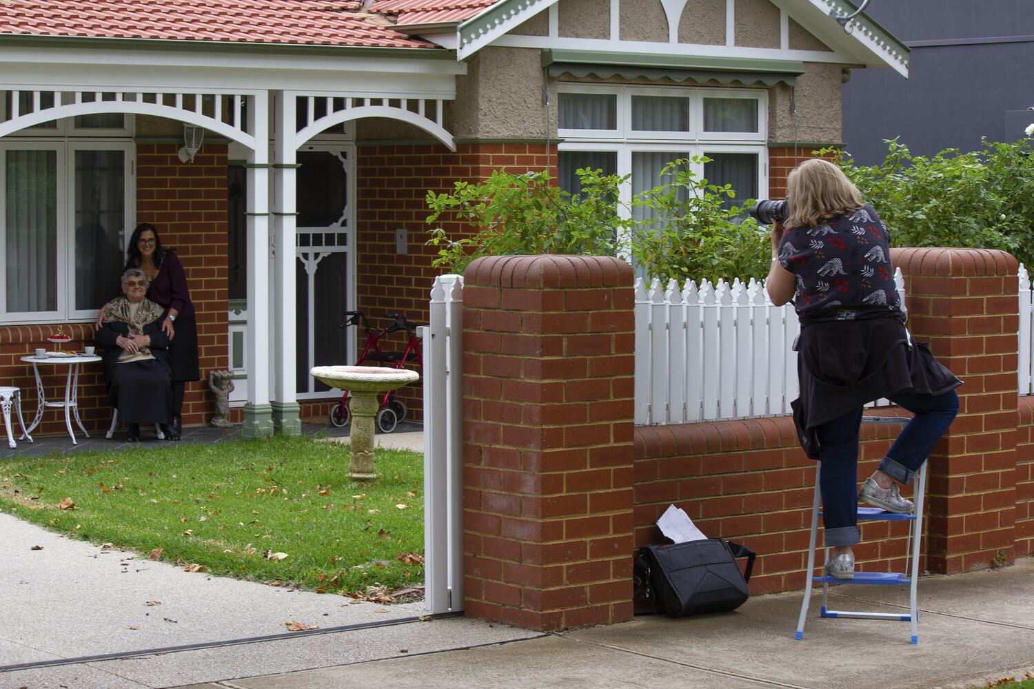 Digital Photograph - Photographer Takes Socially Distant Portraits ...