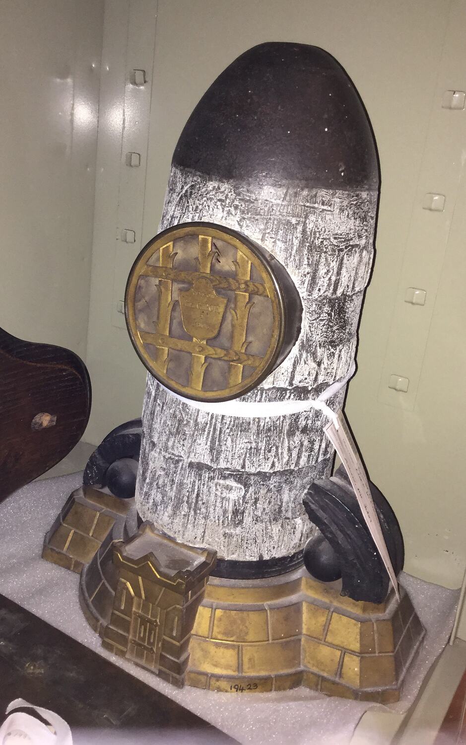 Mantel Clock - Mounted in Cannon Shell, Giroux, Paris, circa 1875