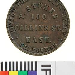 Token - 1 Penny, Thomas Stokes, Diesinker, Token Maker & Medallist ...