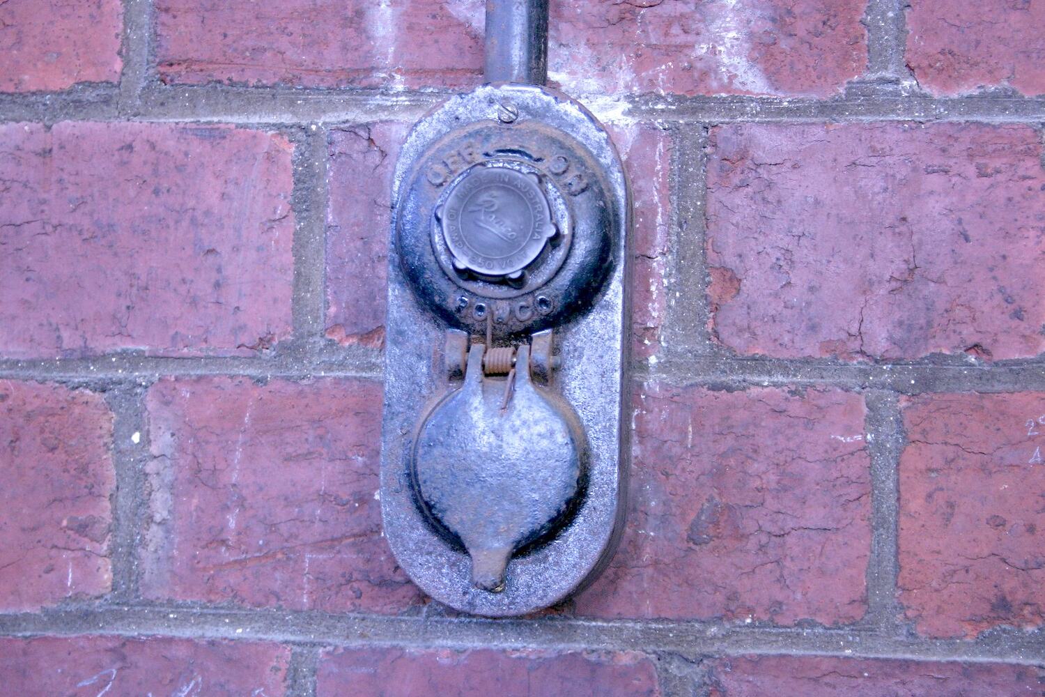 Power Outlet Socket - 'Rowco', South Engine Room, Spotswood Sewerage ...