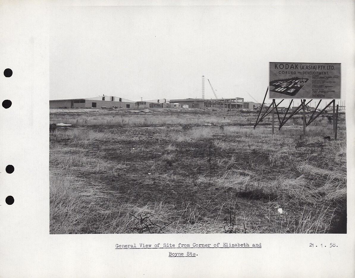 Photograph - Kodak Australasia Pty Ltd, Construction of Kodak Factory ...