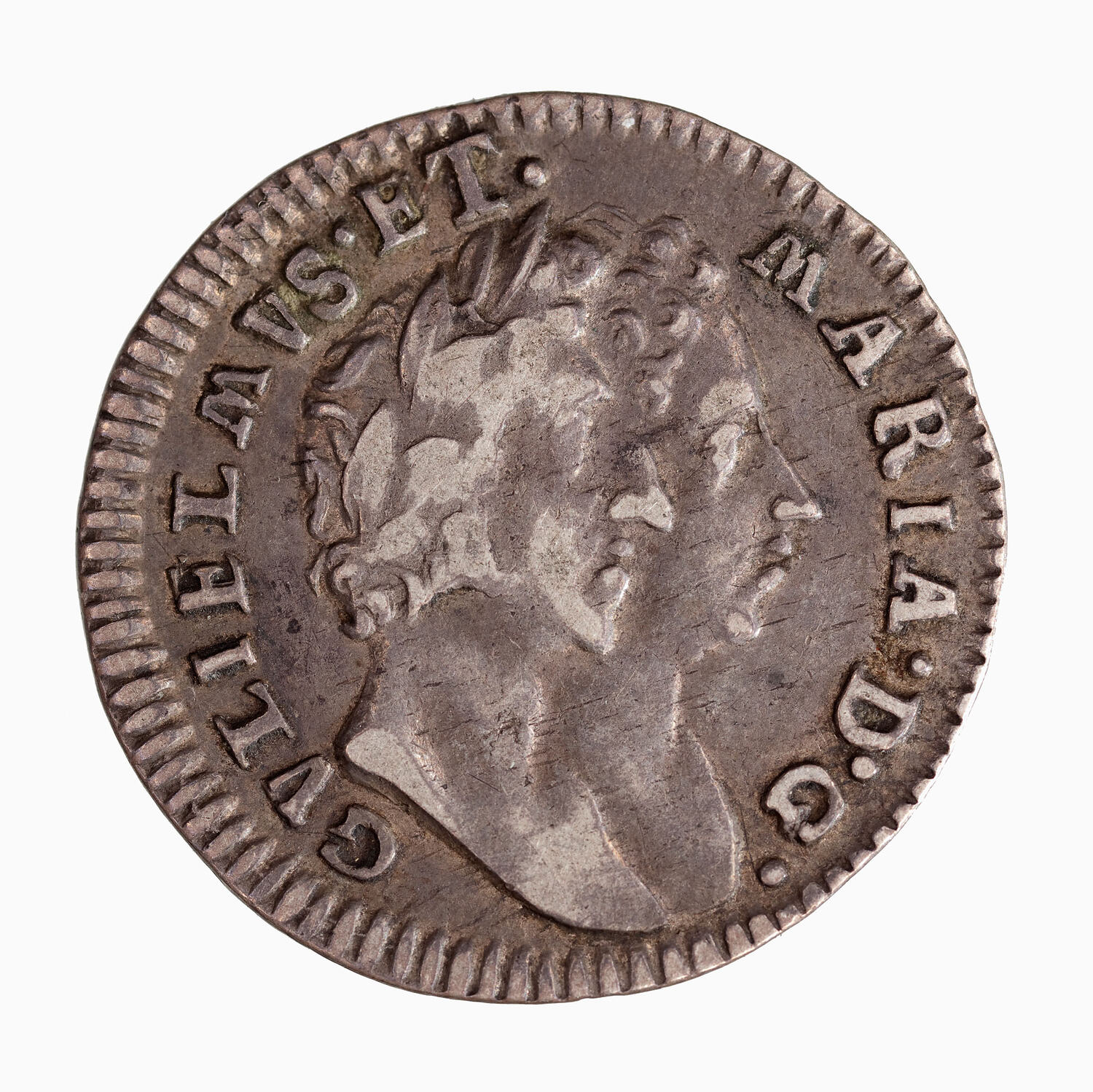 Coin - Fourpence, William & Mary, Great Britain, 1691