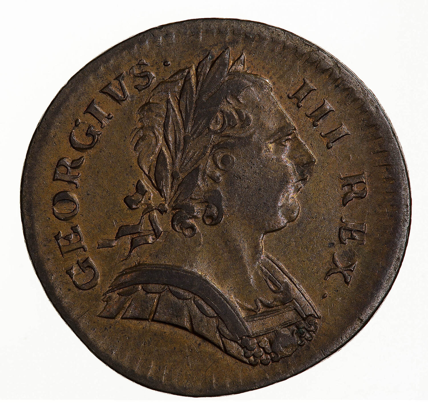 Coin - Farthing, George III, Great Britain, 1771