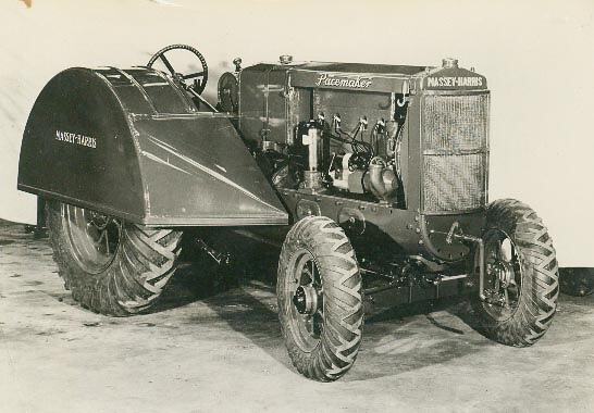 Photograph - Massey Harris, Pacemaker Tractor, circa 1940