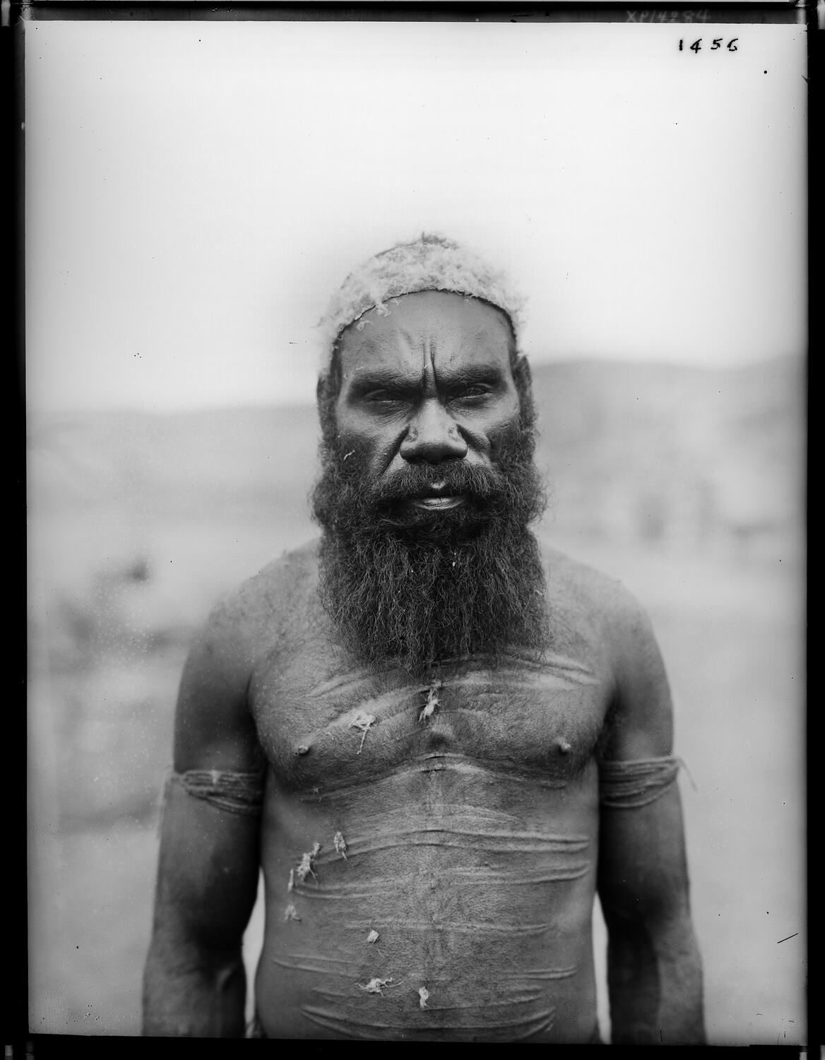 Glass plate. Arrernte. Alice Springs, Central Australia, Northern ...