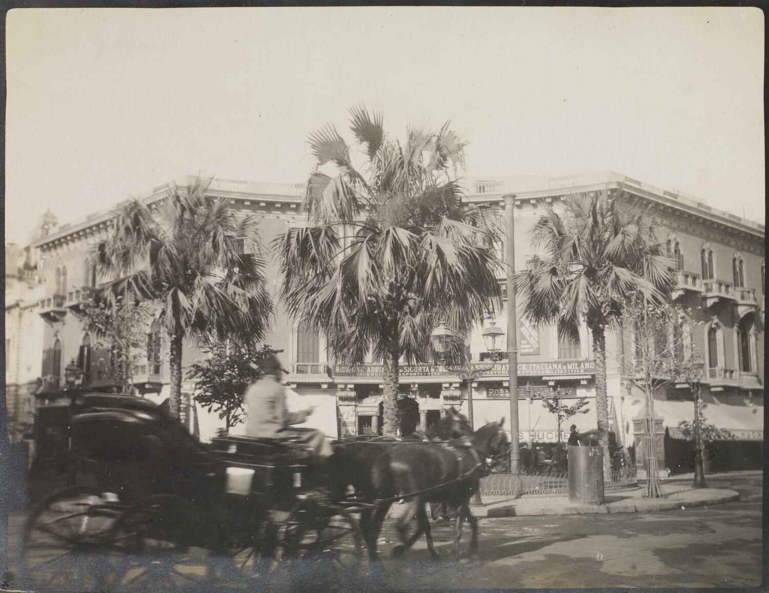 Photograph - Cairo Street Scene, Egypt, Captain Edward Albert McKenna ...