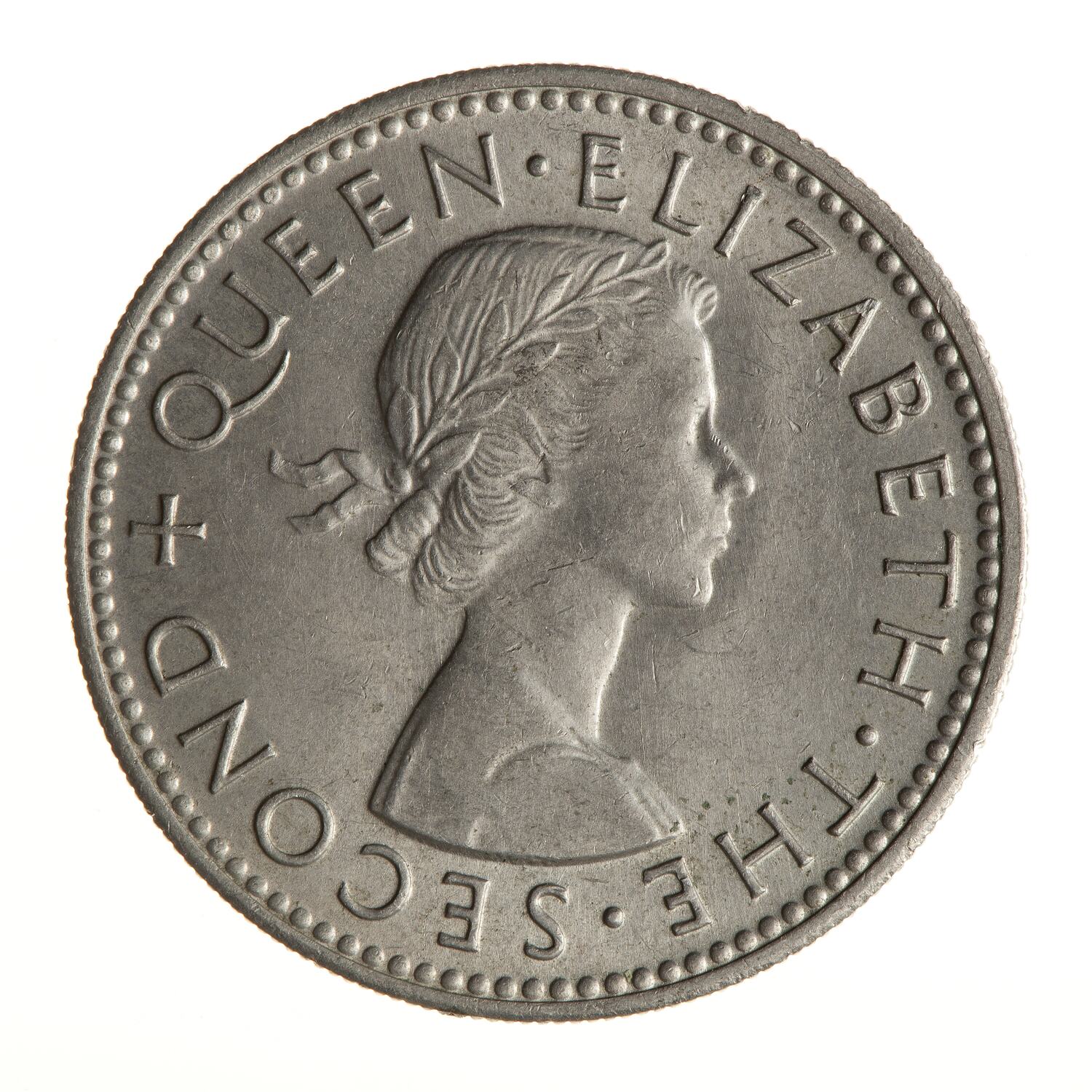 Coin - 1 Shilling, New Zealand, 1956