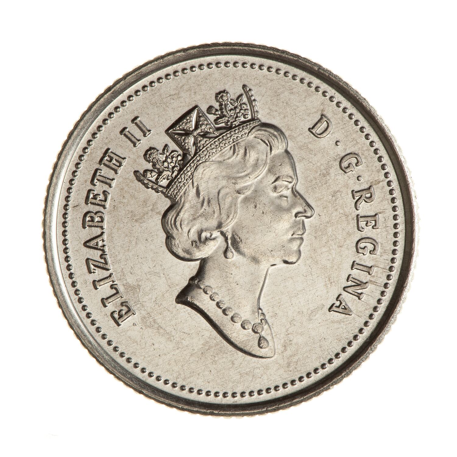 Coin - 10 Cents, Canada, 1992