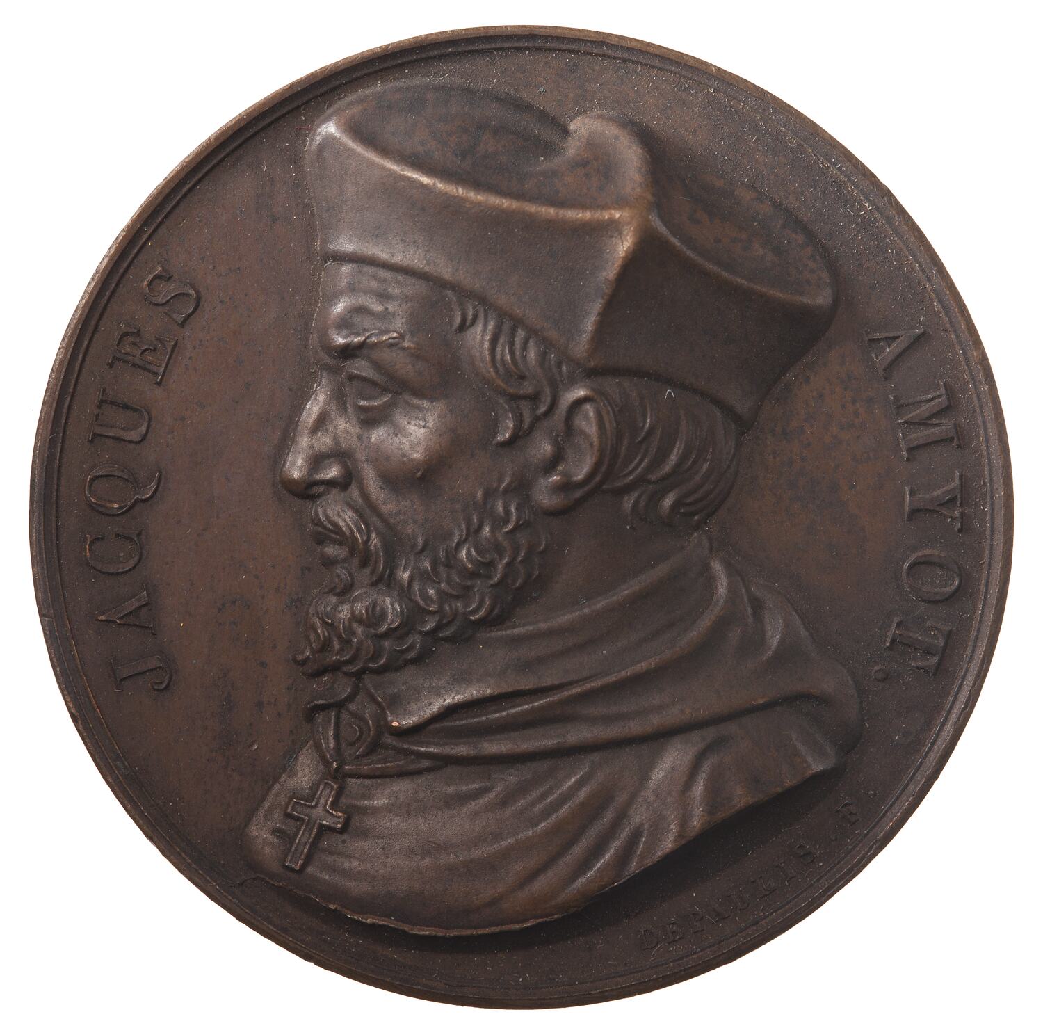 Medal - Jacques Amyot, France, 1819