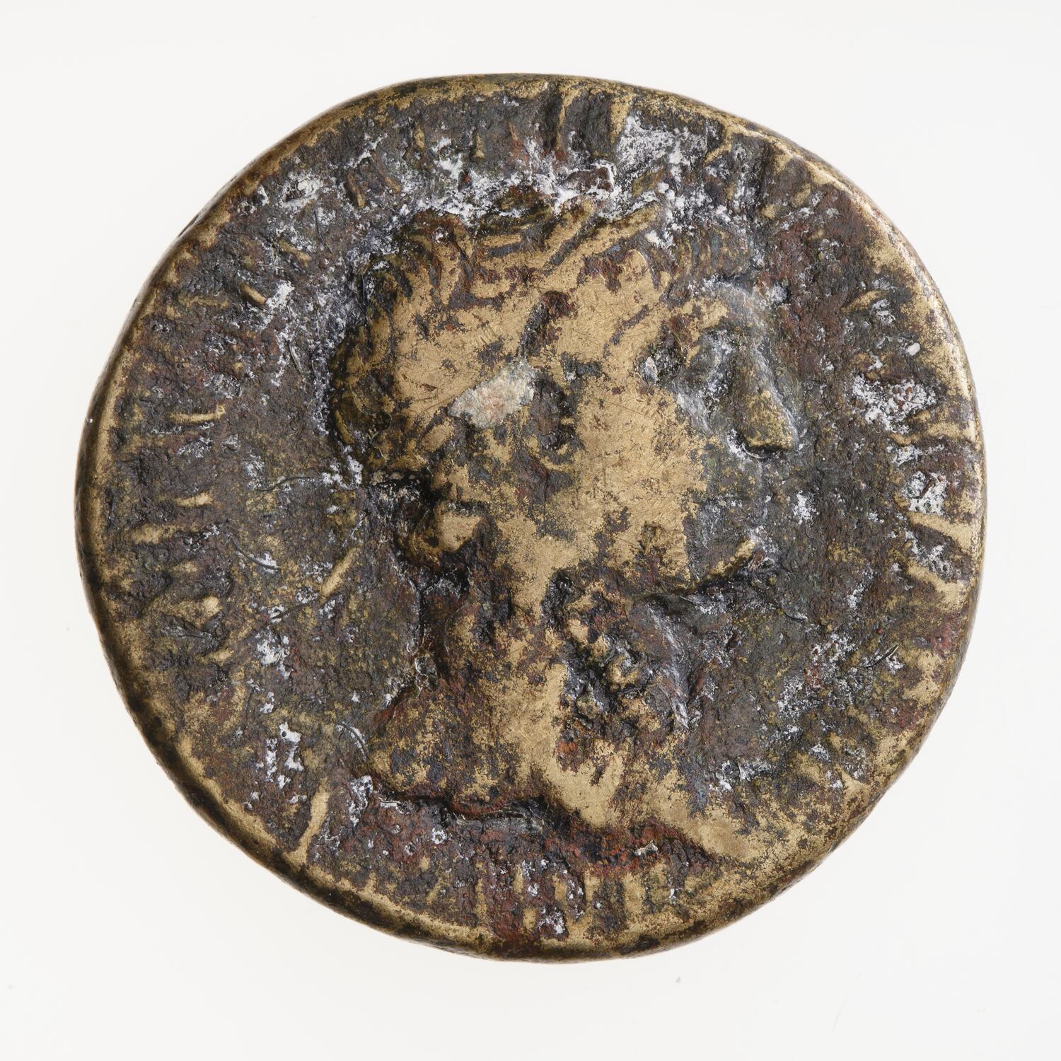 Coin - Sestertius, Emperor Trajan, Ancient Roman Empire, 98-117 AD