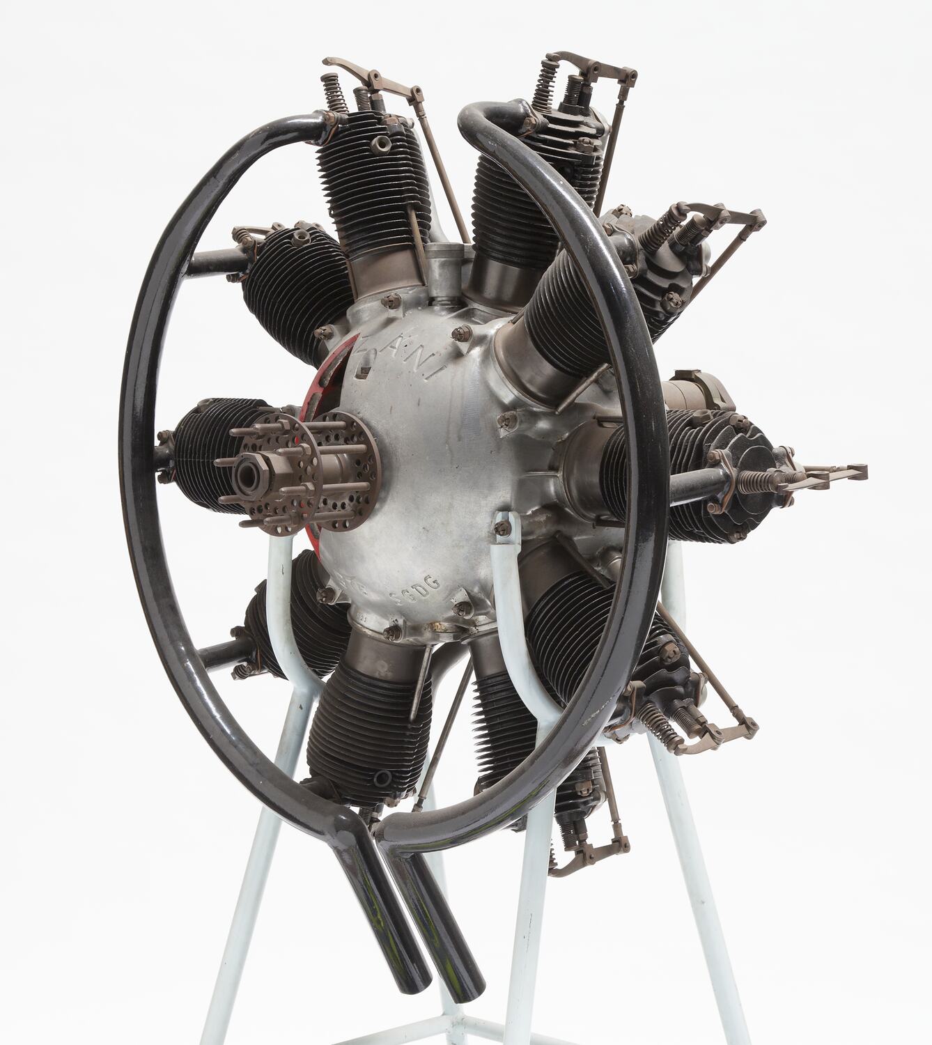 Aero Engine - British Anzani Engine Co. Ltd, 'Anzani' Radial, 100 HP ...