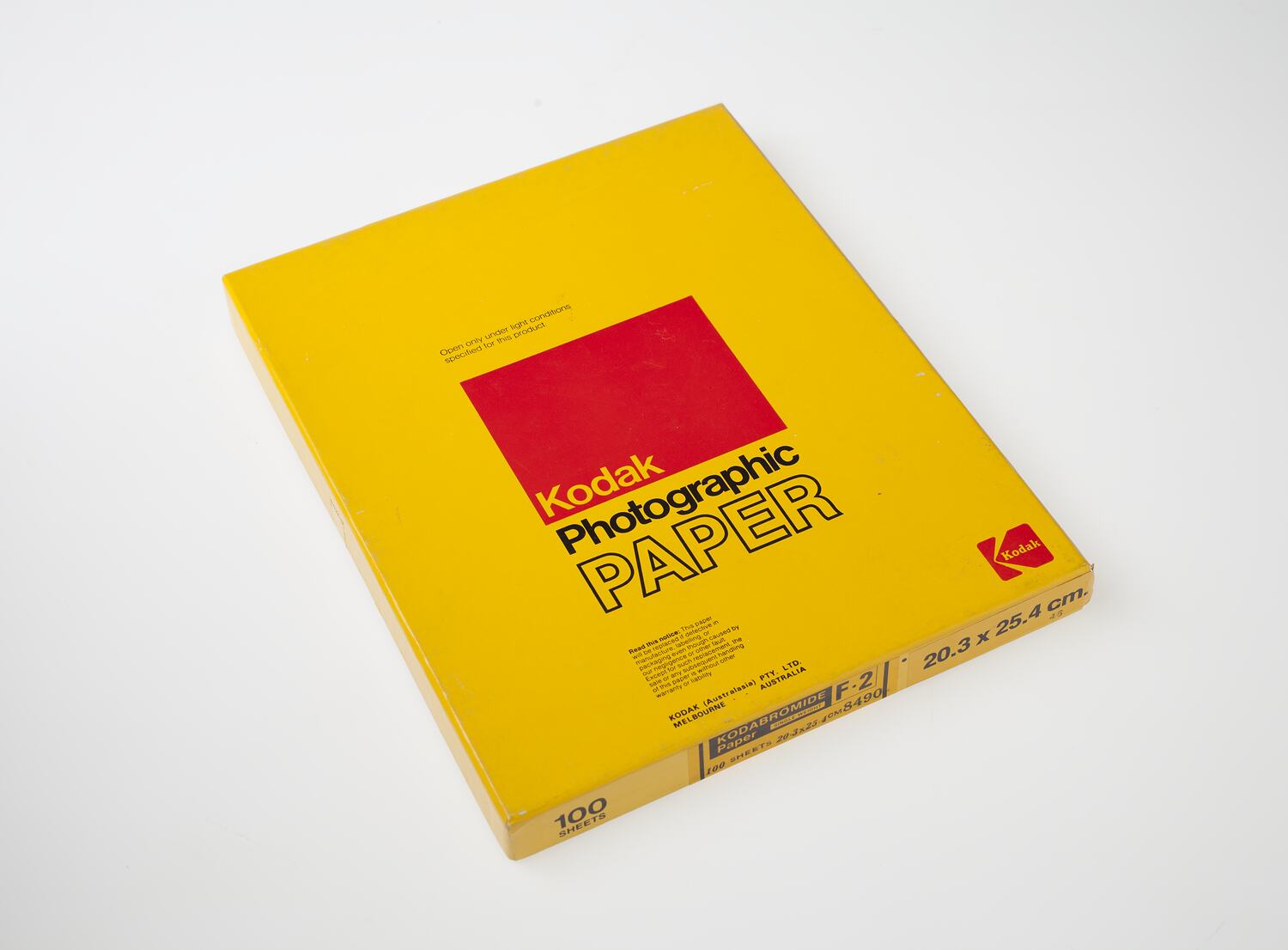 Photographic Paper - Kodak Australasia Pty Ltd, 'Kodabromide F.2 ...
