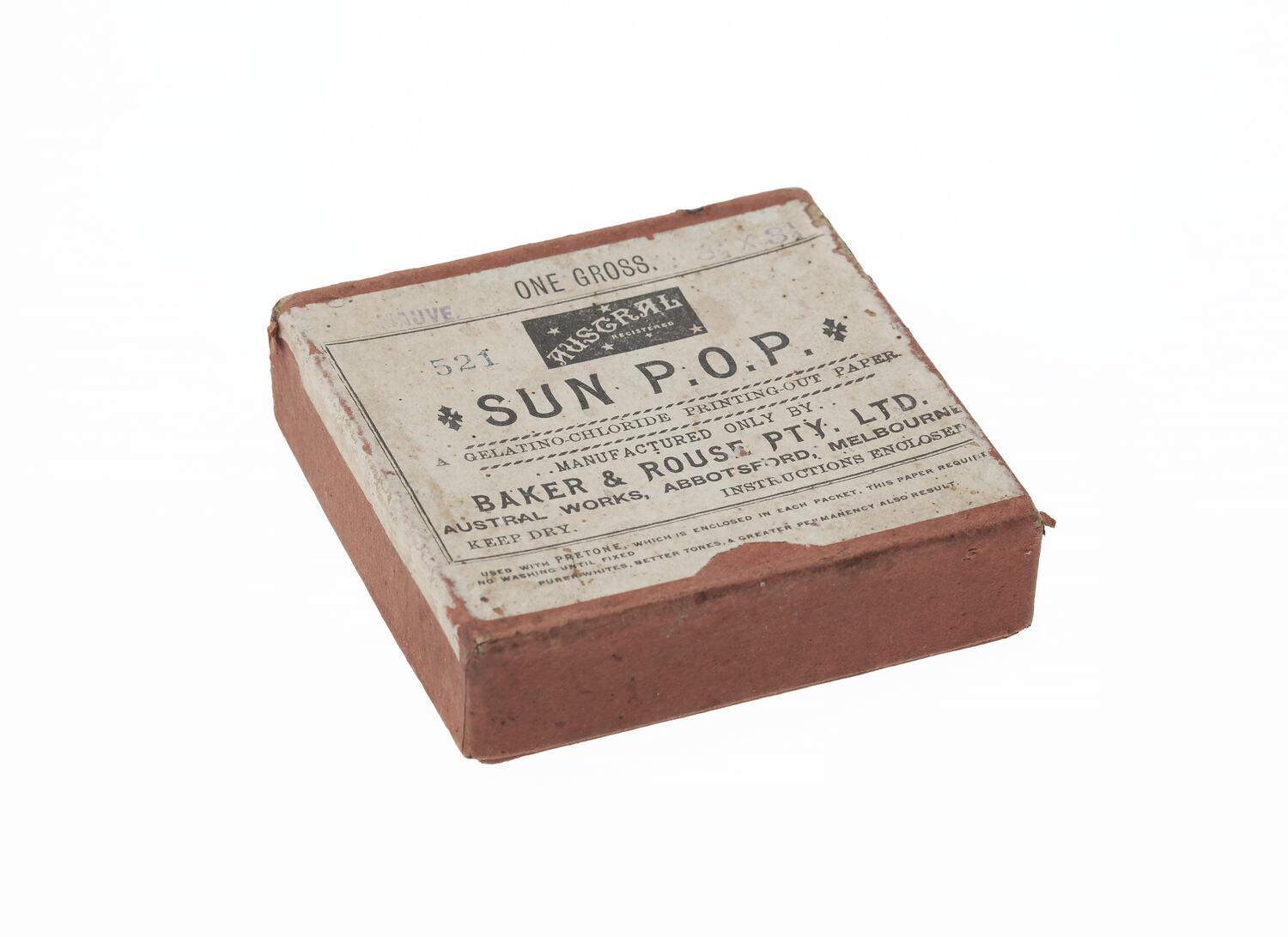 Photographic Paper - Baker & Rouse Pty Ltd, Sun P.O.P Printing Out ...