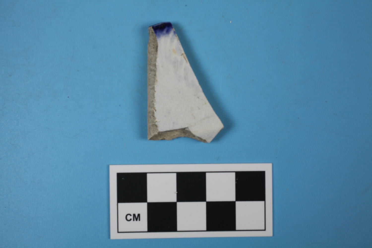 Plate - Ceramic, Whiteware, Shell-edge, Blue, circa 1813-1834