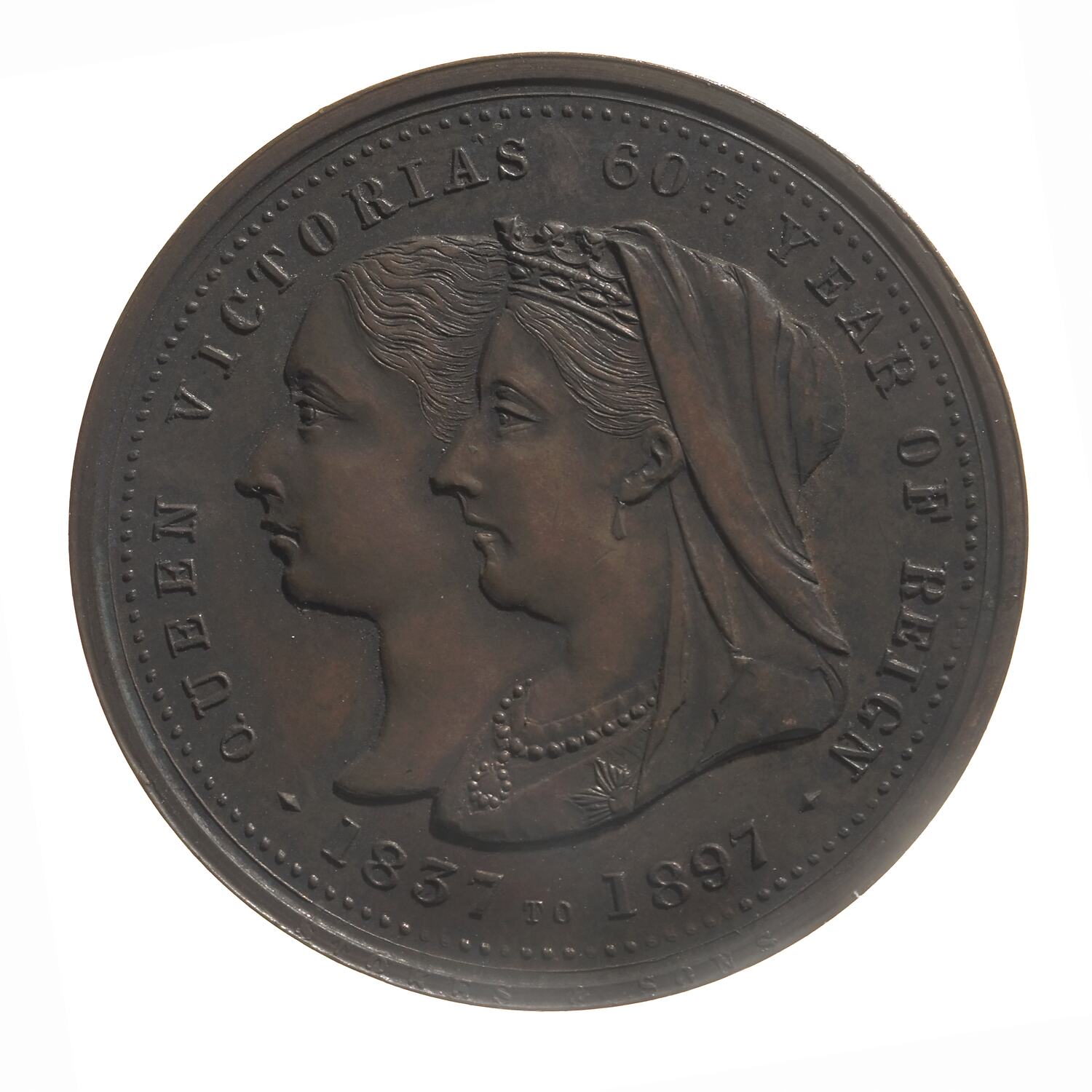 Medal - Diamond Jubilee of Queen Victoria, Australia, 1897