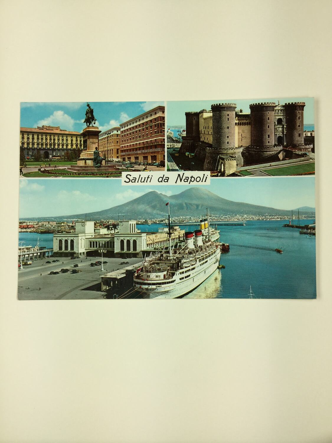 Postcard - Saluti da Napoli, Naples, 1967