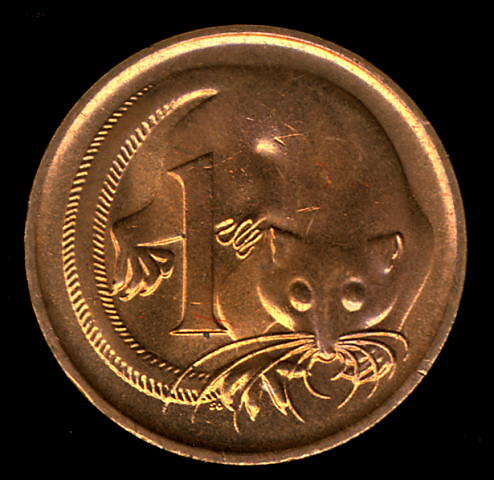 Coin - 1 Cent, Australia, 1966