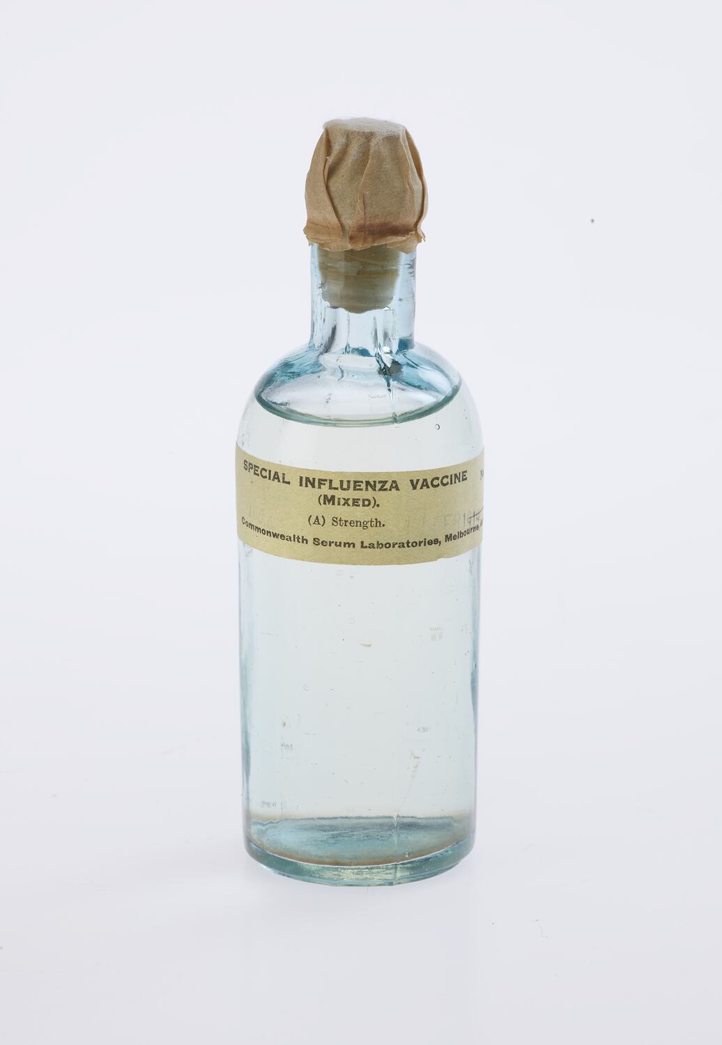 Vaccine Bottle - Spanish Influenza, 1919