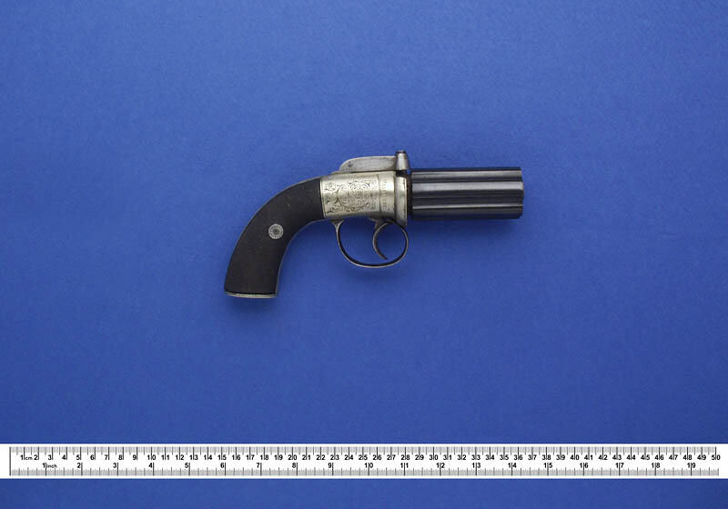 Revolver - Pepperbox, Birmingham, circa 1850