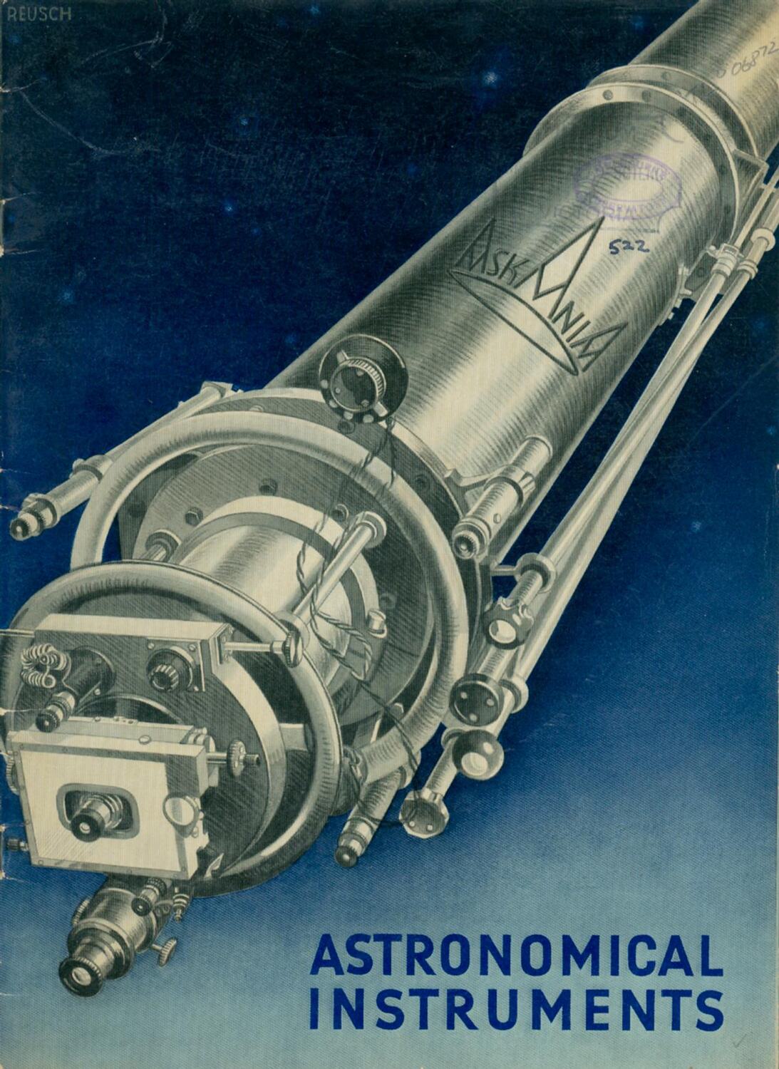 Catalogue - Askania-Werke AG, Astronomical Instruments, 1935