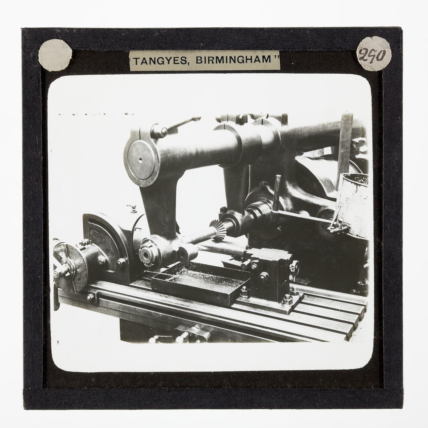 Lantern Slide - Tangyes Ltd, Milling Machine, circa 1910