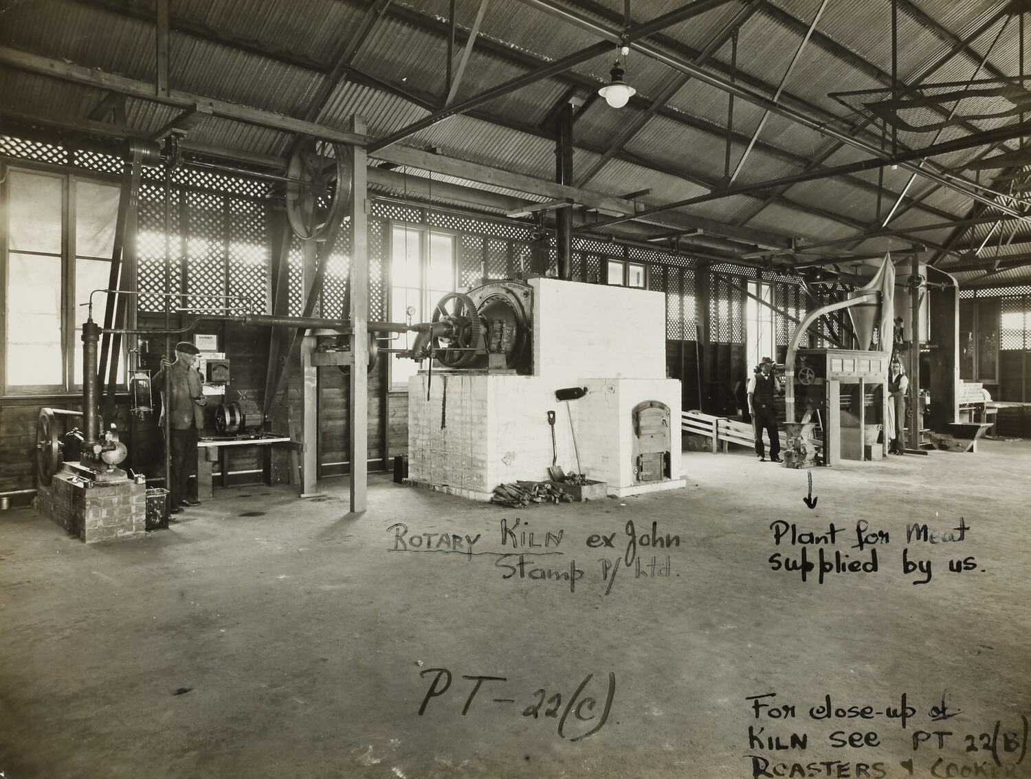 Photograph - Schumacher Mill Furnishing Works, Men Working on Machines ...