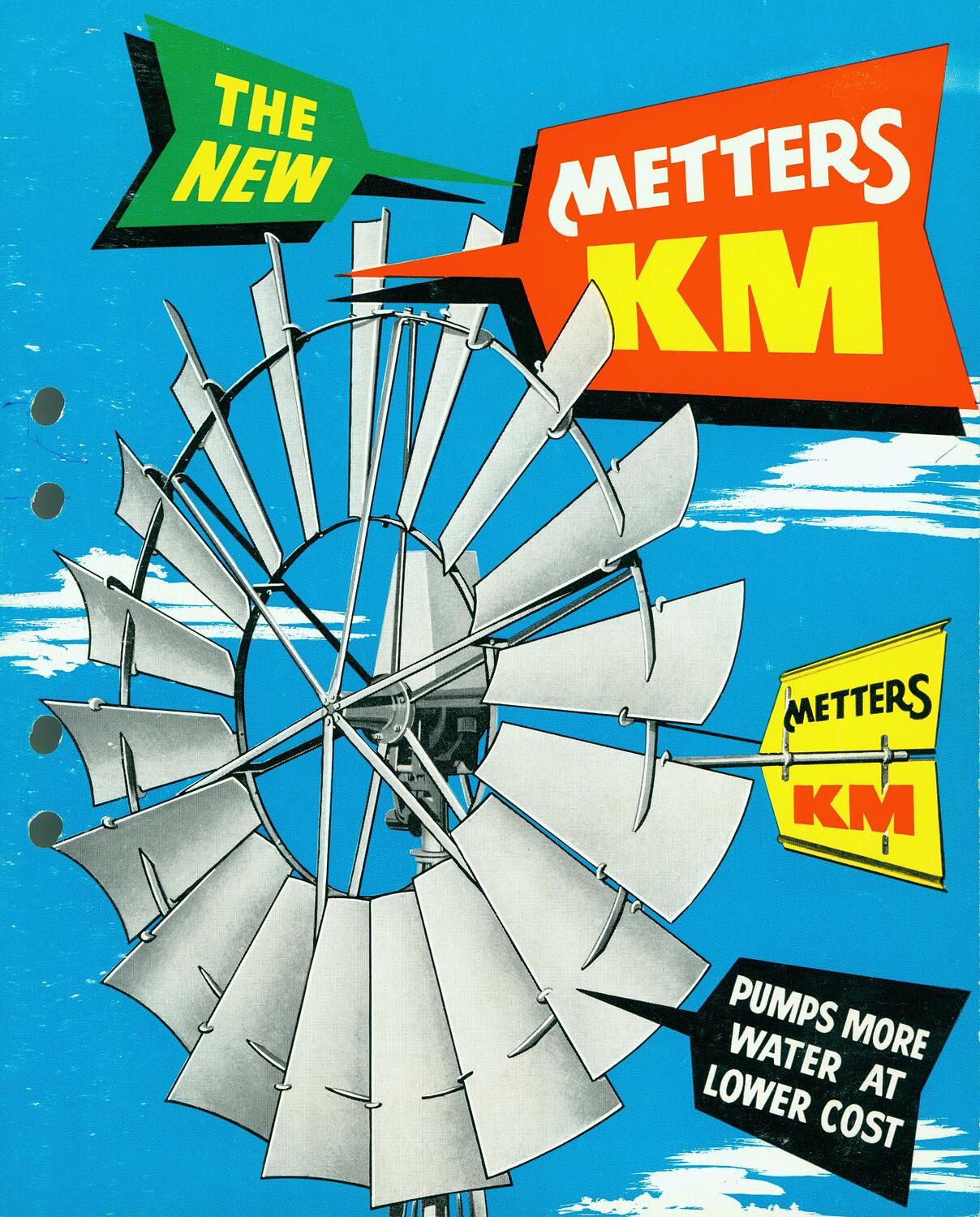 Publicity Leaflet - Metters Ltd, KM Windmills, circa 1958