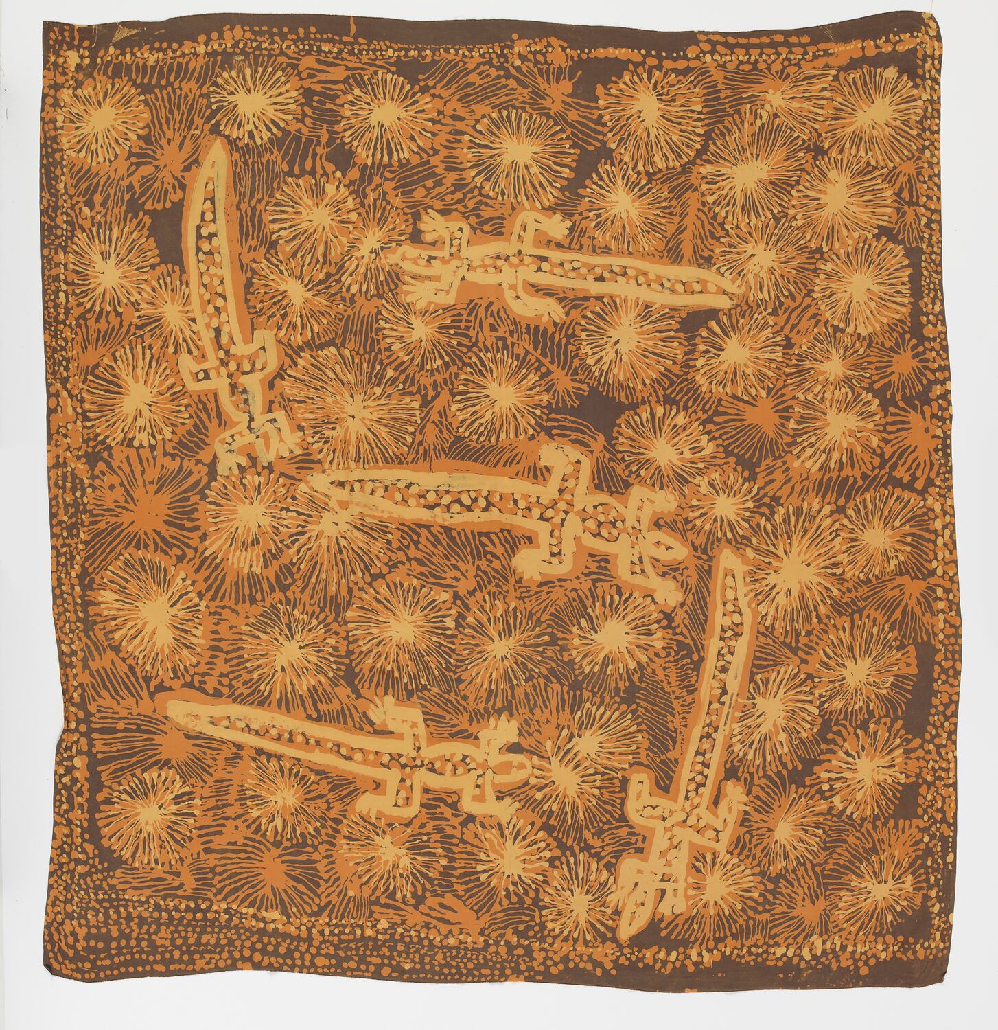 Textile. Anmatyerre. Utopia, Desert East, Northern Territory, Australia ...