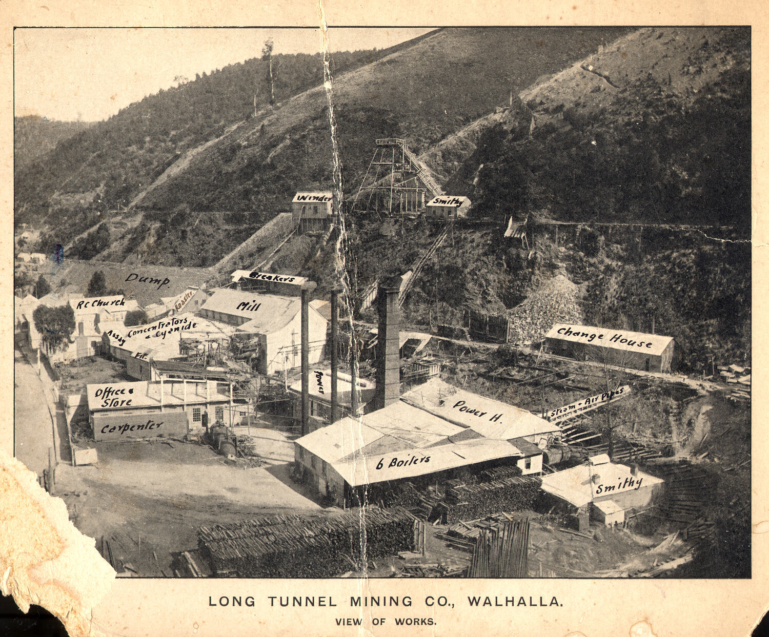 Photograph - Walhalla, Victoria, 1905-1920
