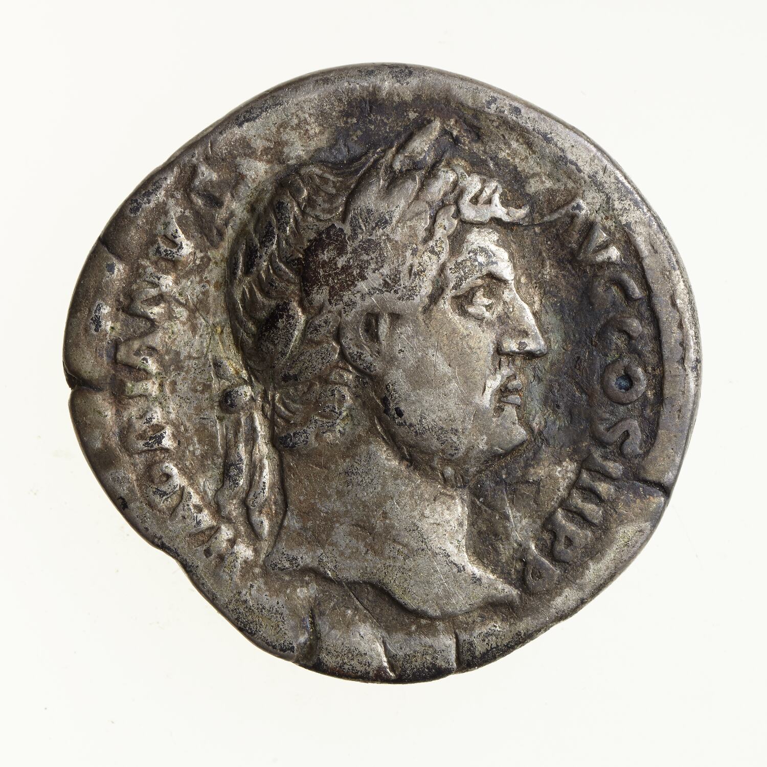 Coin - Denarius, Emperor Hadrian, Ancient Roman Empire, 134-138 AD