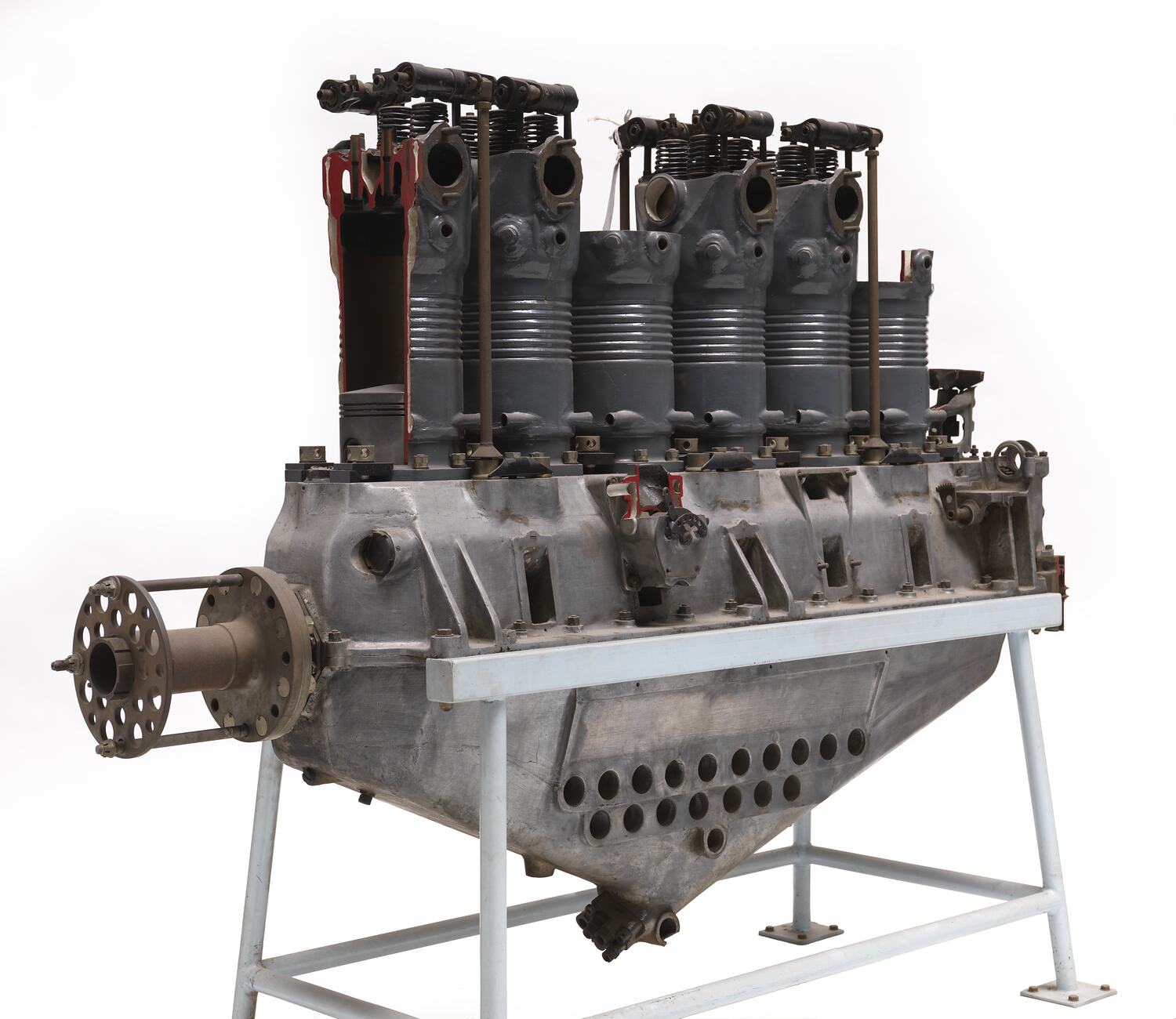 Aero Engine - Benz & Cie, Benz IVa, 230 HP, 6-Cylinder Inline, Mannheim ...
