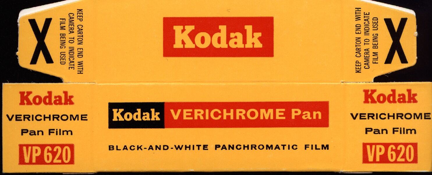 Box - Kodak Australasia Pty Ltd, Verichrome Pan, 620 Film Spool, circa ...