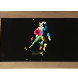 Lantern Slide - Jester Dancing