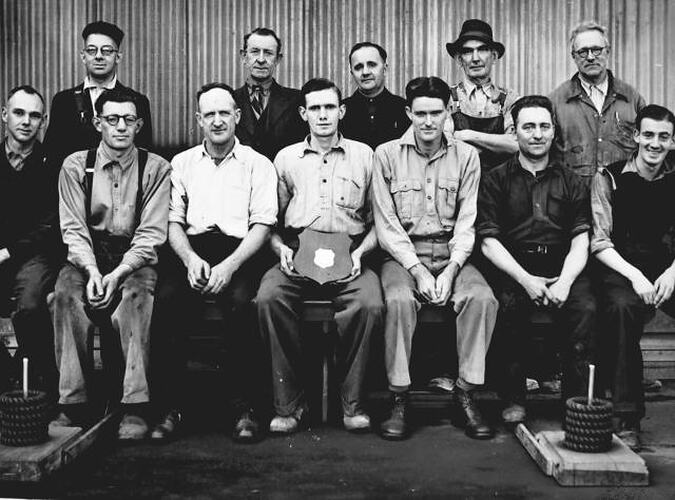 Photograph - H.V. McKay Massey Harris, Quoits Club, Sunshine, Victoria ...